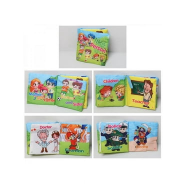 Modern Moments by Gerber Baby Boy Developmental Soft Crinkle Book ...