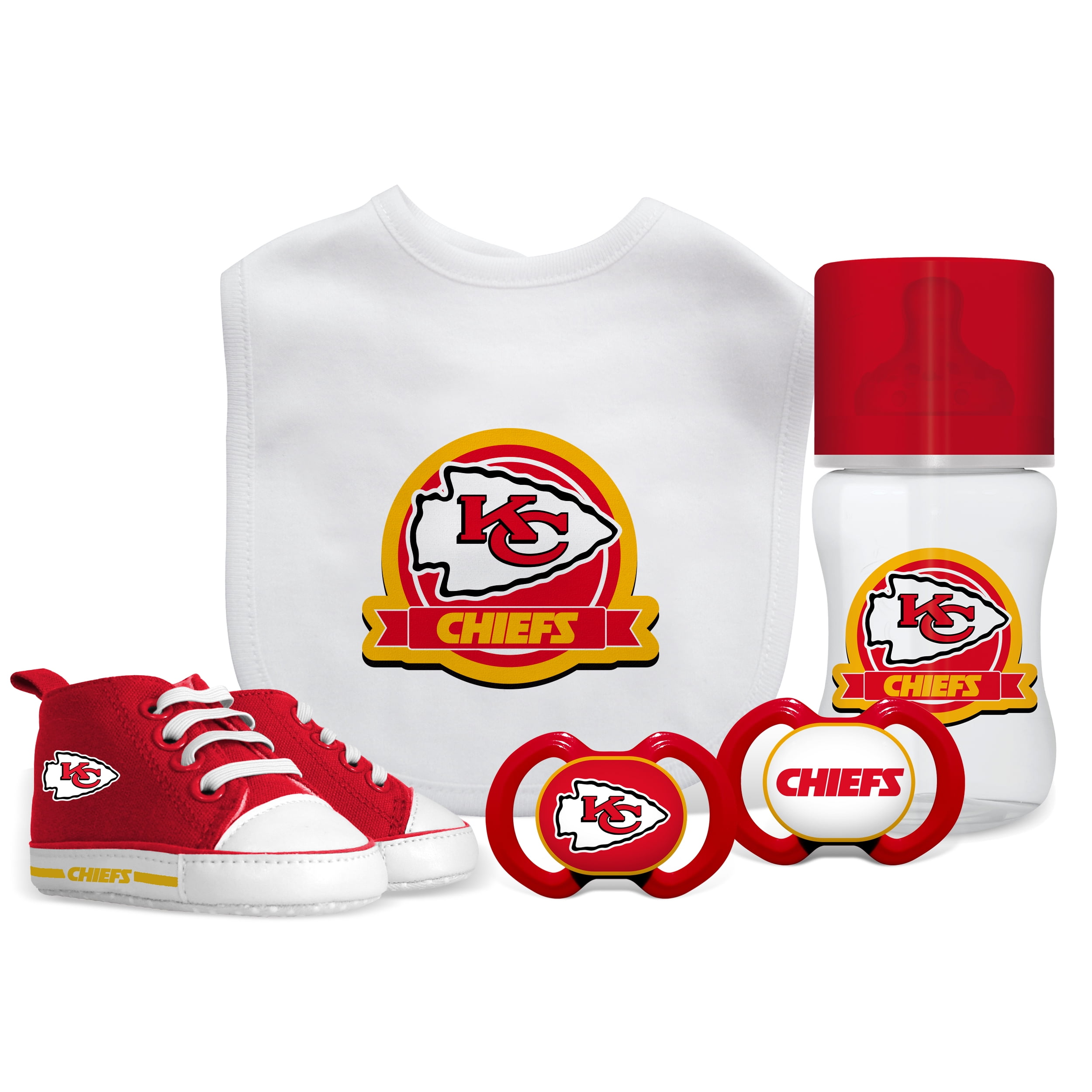 Baby Fanatics NFL Kansas City Chiefs 5-Piece Gift Set - Walmart.com