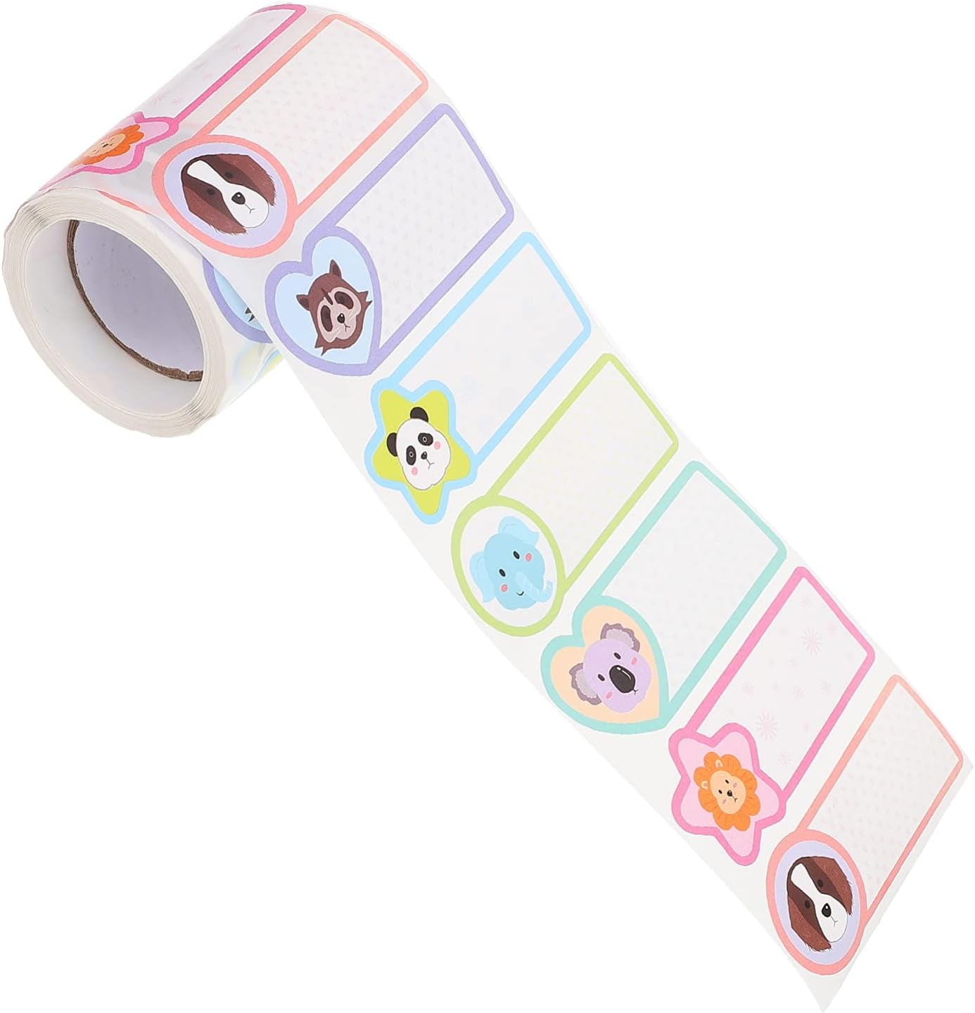 Baby Feeding Bottle Name Tag Label Cartoon Name Badge Stickers ...