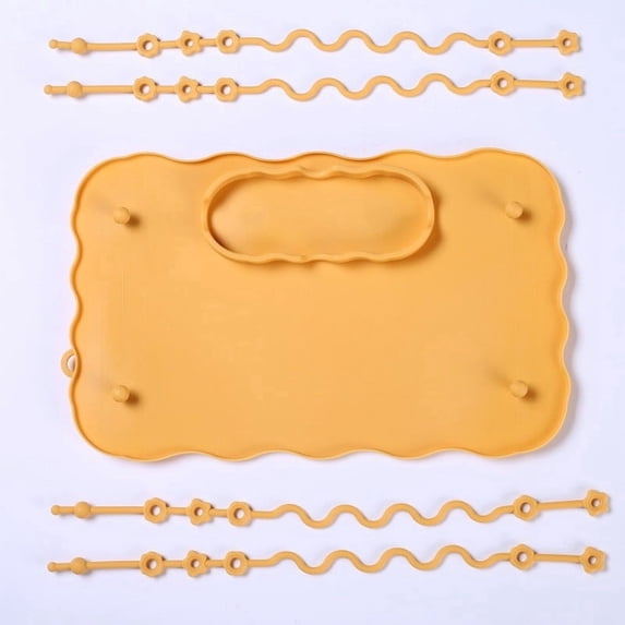 Baby Feeding Placemat Food Mat Grade Silicone Tablemats Placemats ...