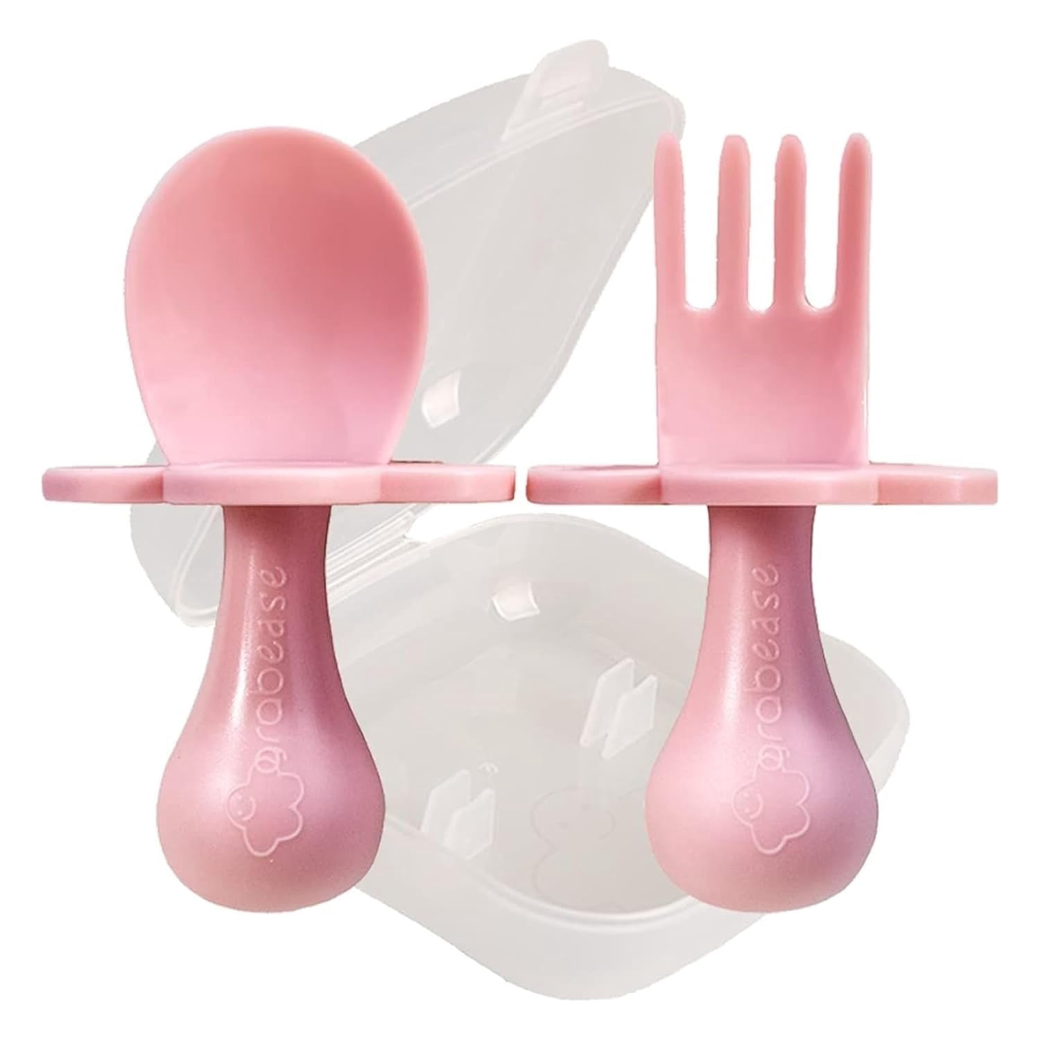 Baby Feeding Utensils Set - Travel Case for To-Go Toddler Containers ...