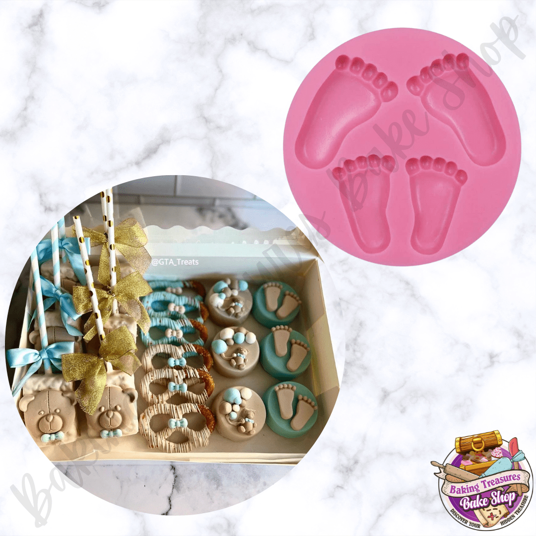 Baby Feet Silicone Molds - Walmart.com
