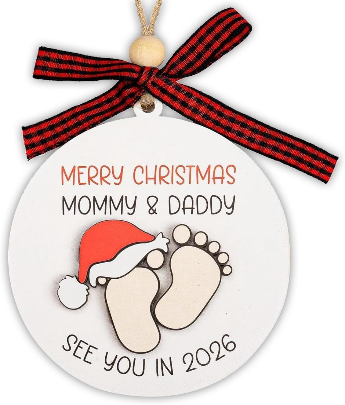 Baby First 2025, Expecting Baby Ornament 2026, New Mommy & Daddy Gift ...