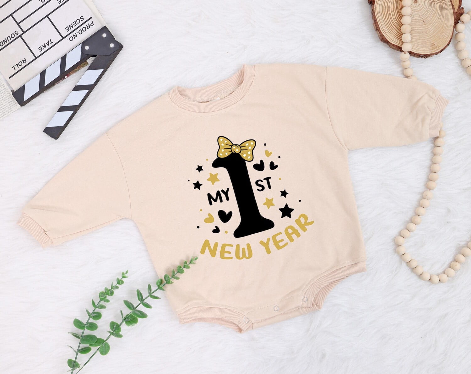Baby First New Year Outfit, New Baby Style, Holiday Baby Clothes ...