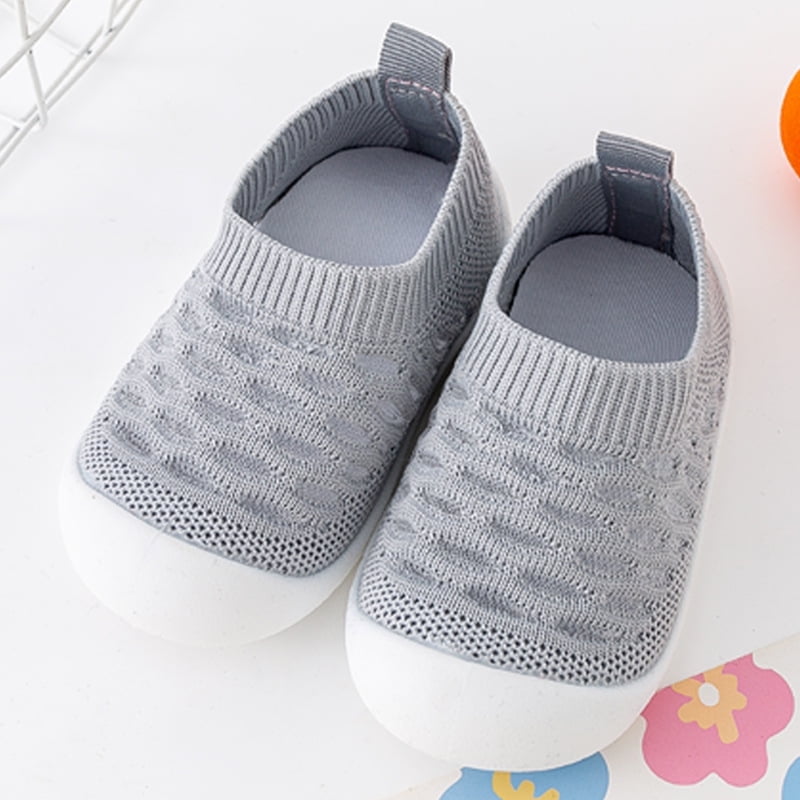 Baby First Walking Non-Skid Shoes Toddler Unisex Soft Sole Breathable ...