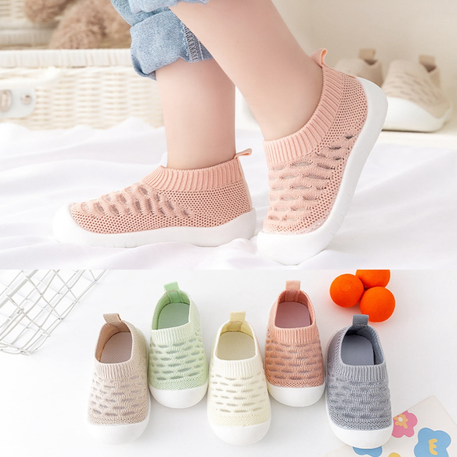 Baby First Walking Shoes Wide Baby Shoes Infant Sneakers Baby Crib Shoe ...