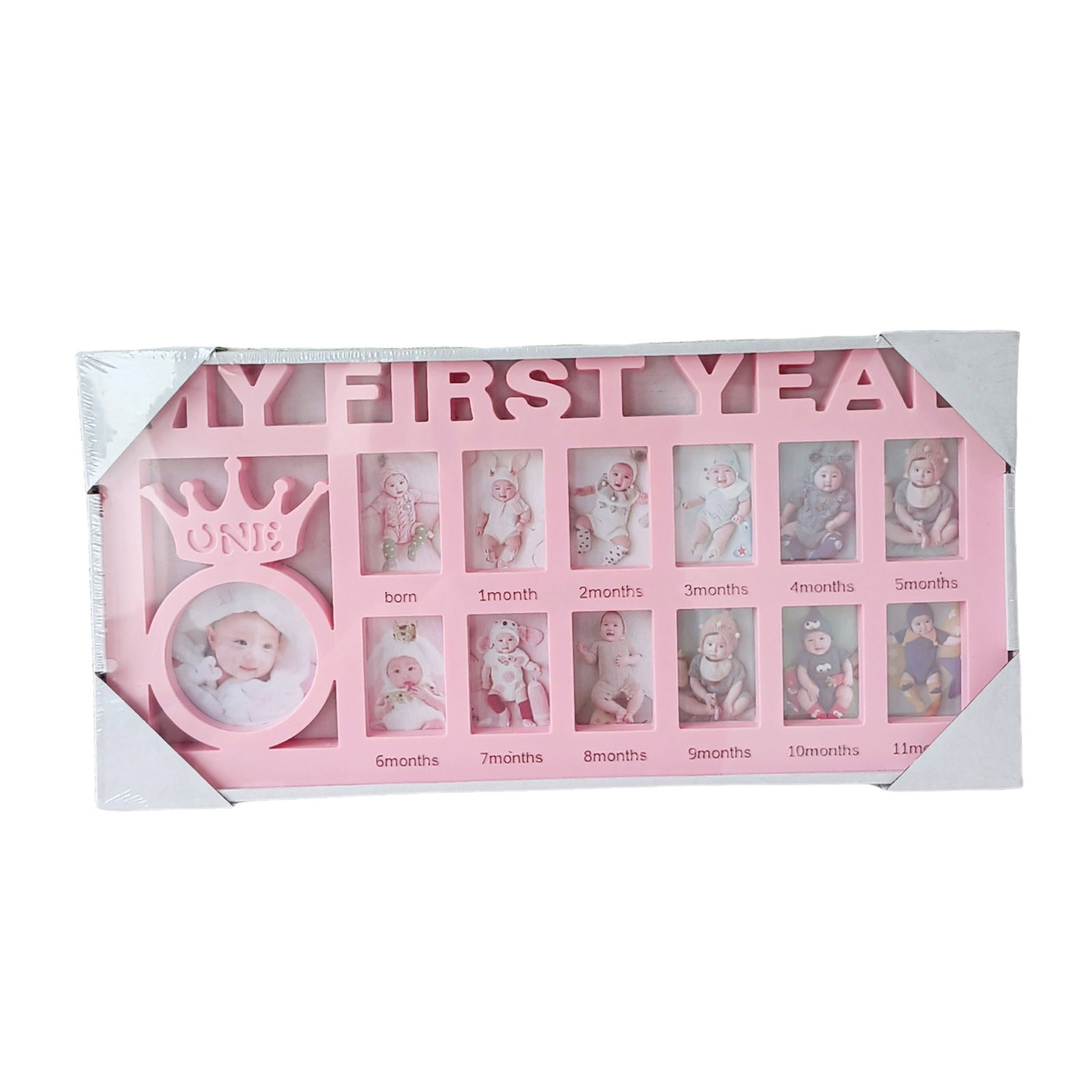 Baby First Year Frame My First Year Baby Picture Frame for Photo ...