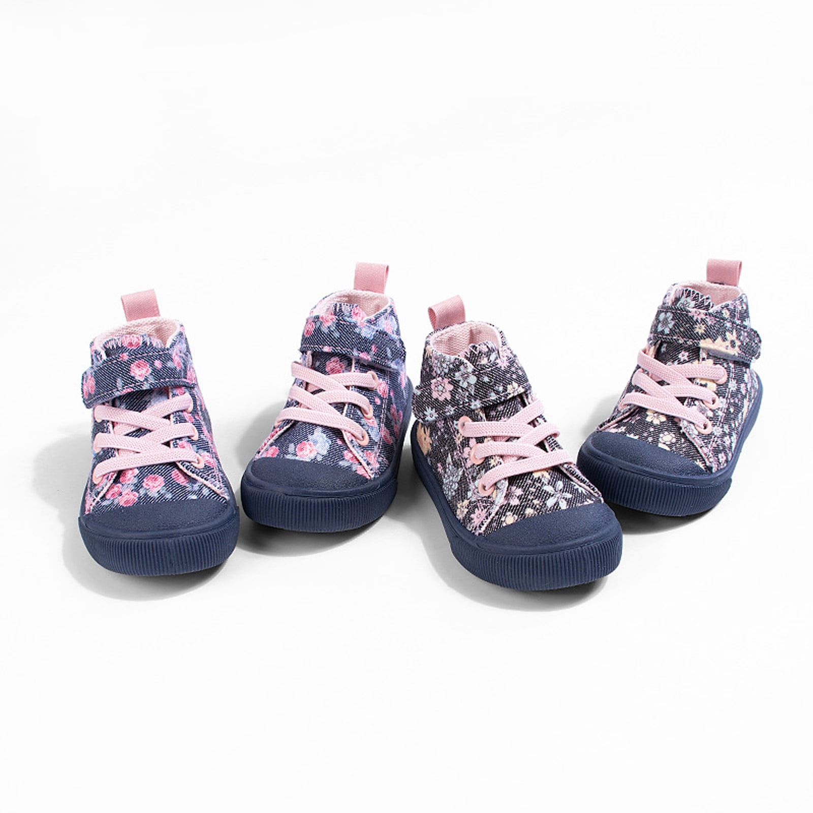 Baby Floral Print Shoes Boys Girls First Walking Shoes Kids Lightweight ...