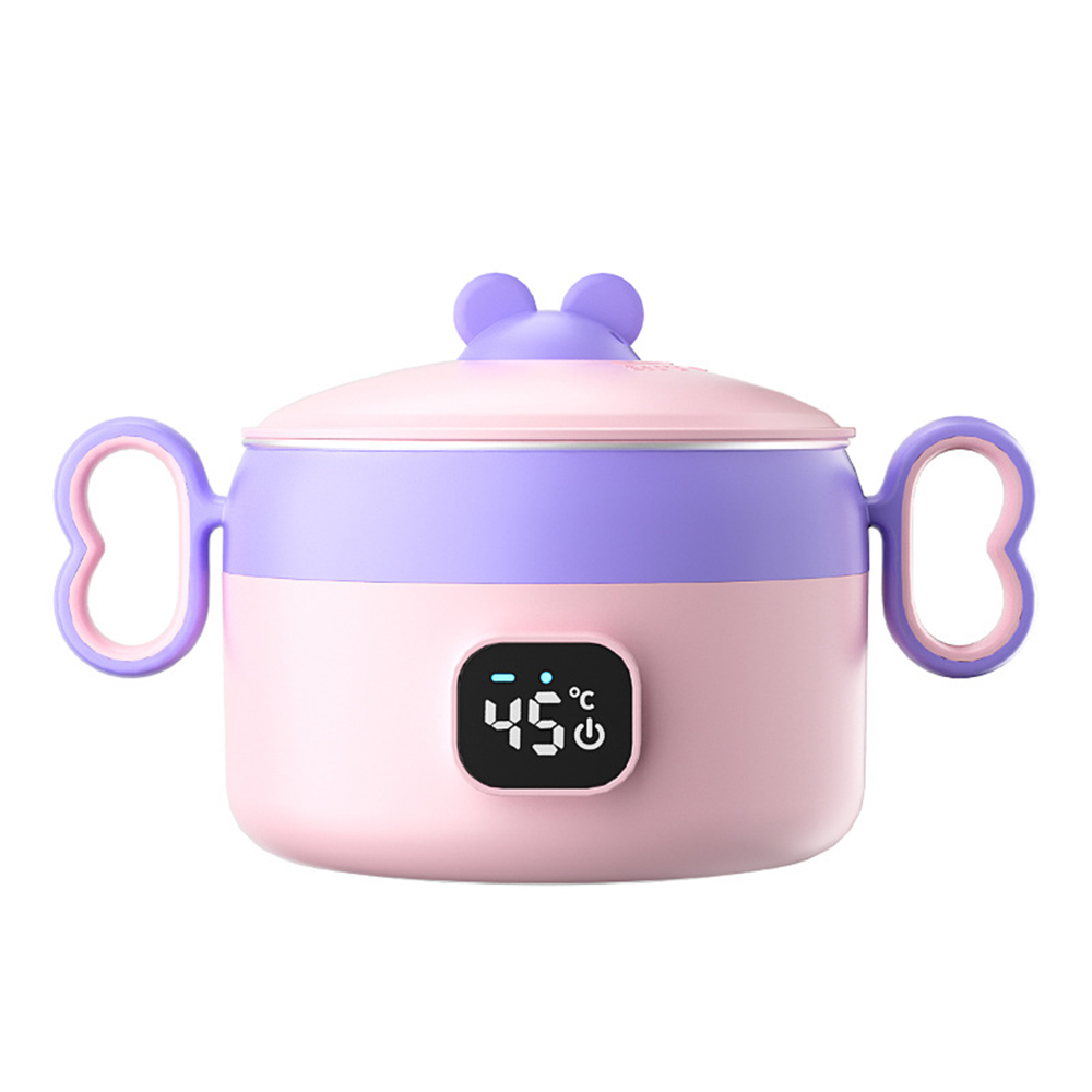 Baby Food Bowl Keep Warmer, Stainless Steel Child Food Bowls with Lids ...