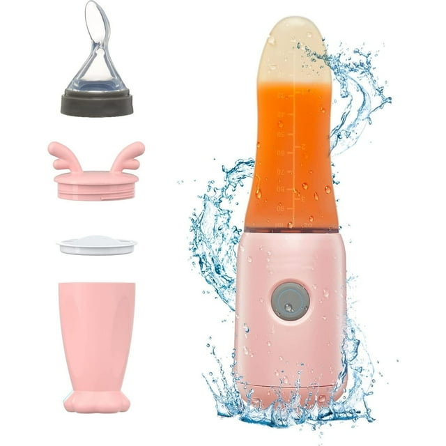 Blender Baby Food Processor Mini Portable Blender With Silicone Feeding ...