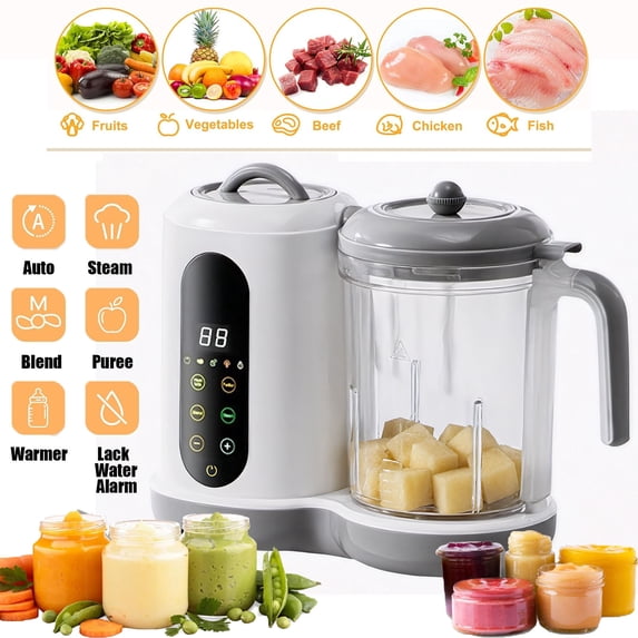 Baby Food Maker, Multifunction Baby Food Processor Chopper Grinder ...