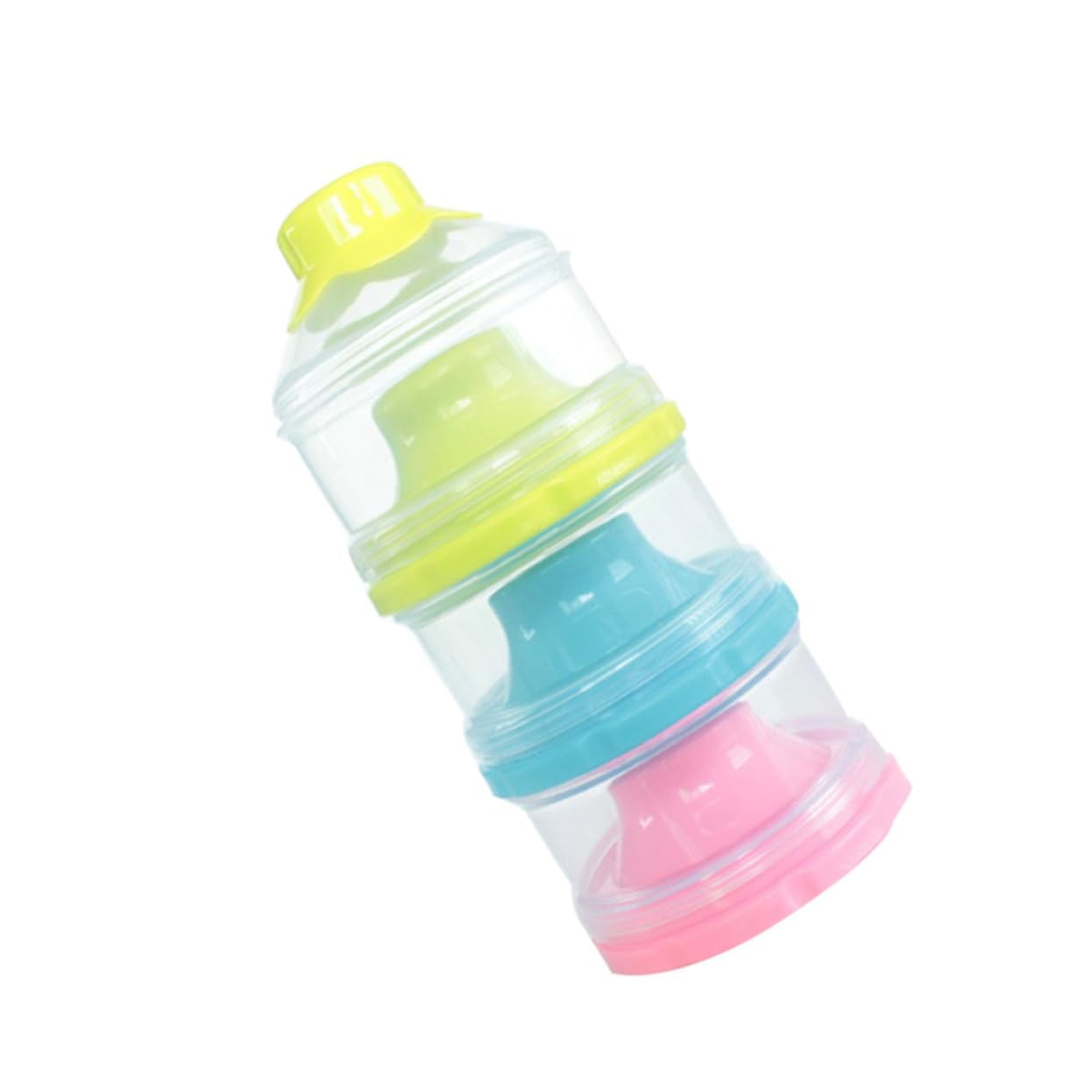 Baby Formula Dispenser, Portable Formula Dispenser, Universal 3 Layer High Capacity Detachable ...