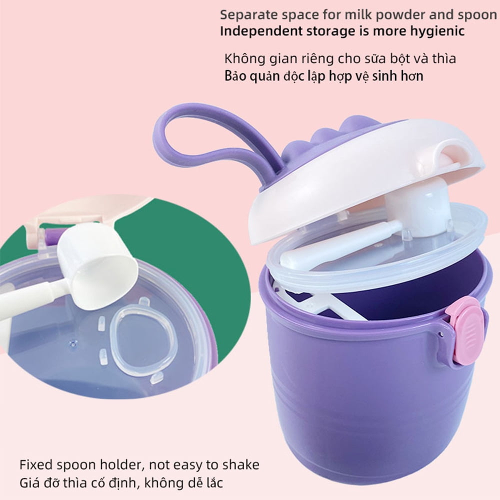 Baby Formula Dispenser, Portable Milk Powder Dispenser Container, for ...