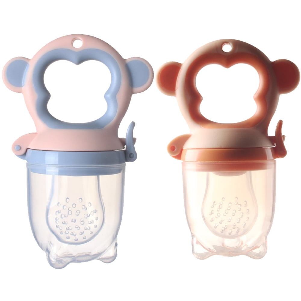 Baby Fruit Feeder Silicone Fresh Food Feeder Pacifier Mesh Feeder ...