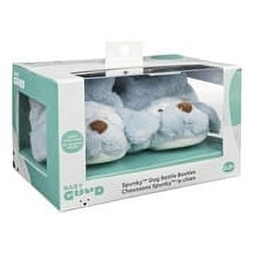 Baby GUND Spunky Puppy Rattle Booties Plush Baby Infant Shoes, Blue ...