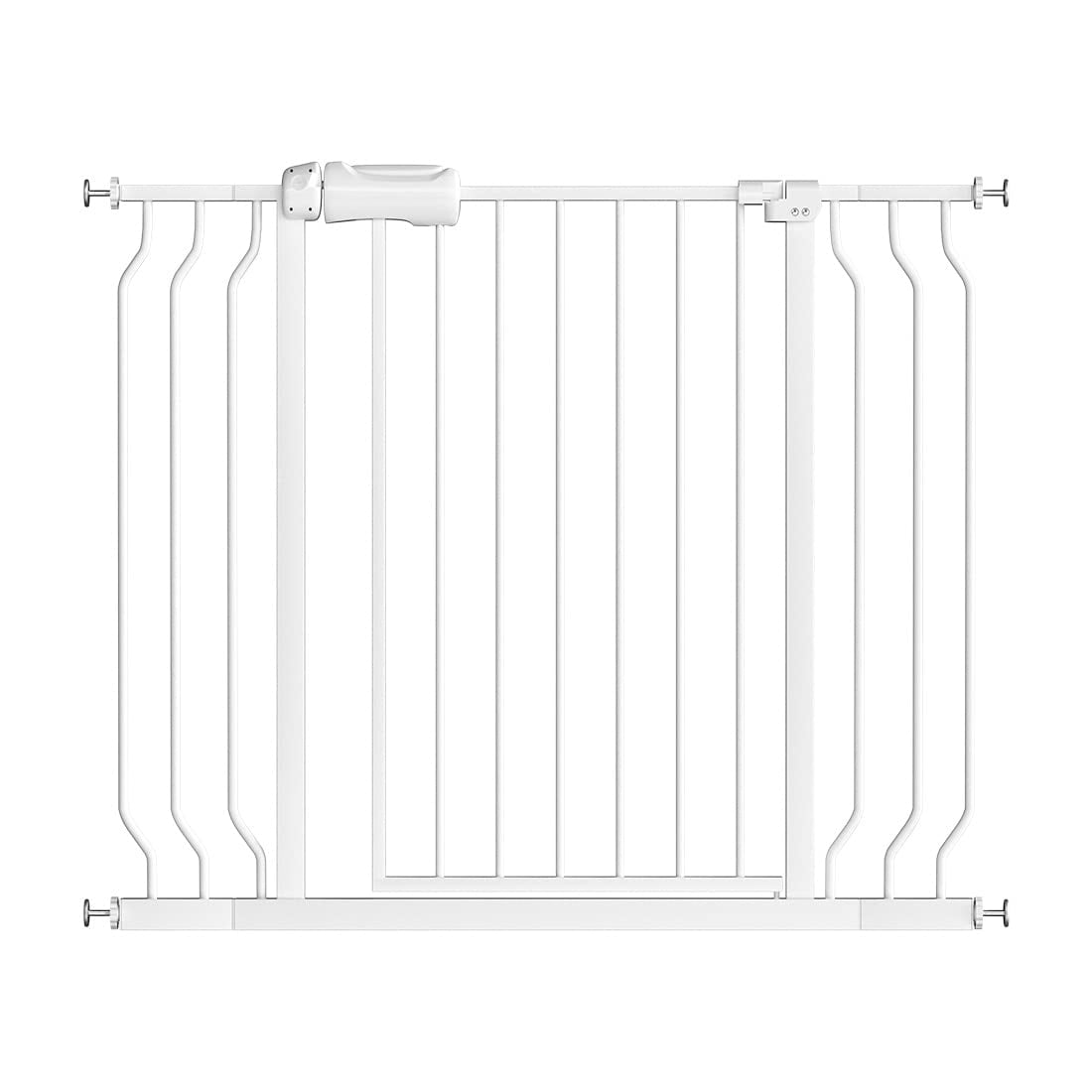 Baby Gate for Doorways MMF7 Stairs Hallway 38.5 to 43.5 Inch Wide, Walk ...