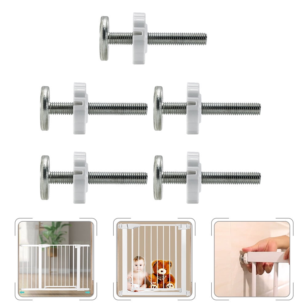 Baby Gate Screws Parts 5pcs Baby Gate Pressure Mount Screw Bolts Wall ...