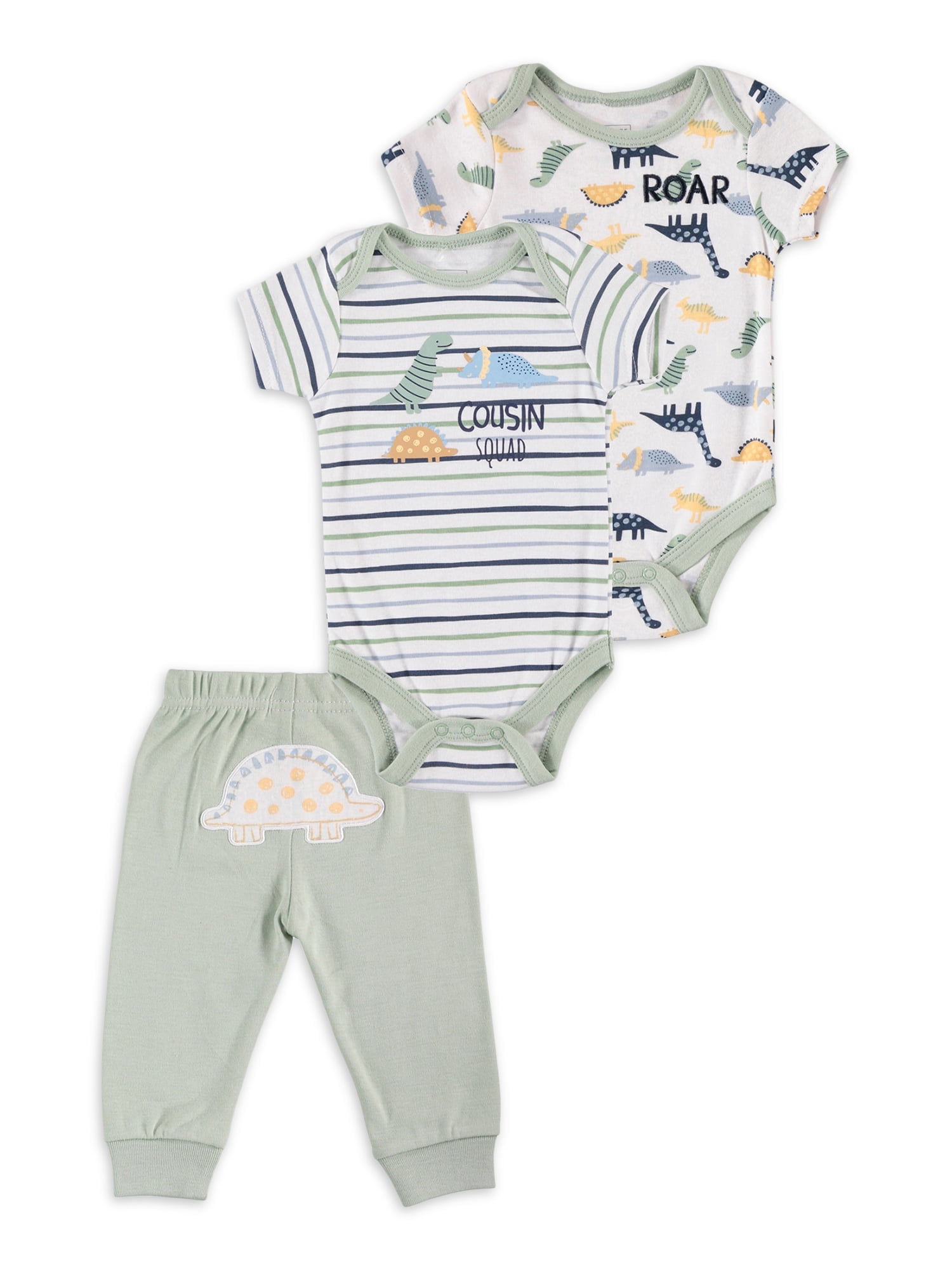 Baby Gear Baby Boy 3 PC Turn Me Around Set, Sizes Newborn-9 Months ...