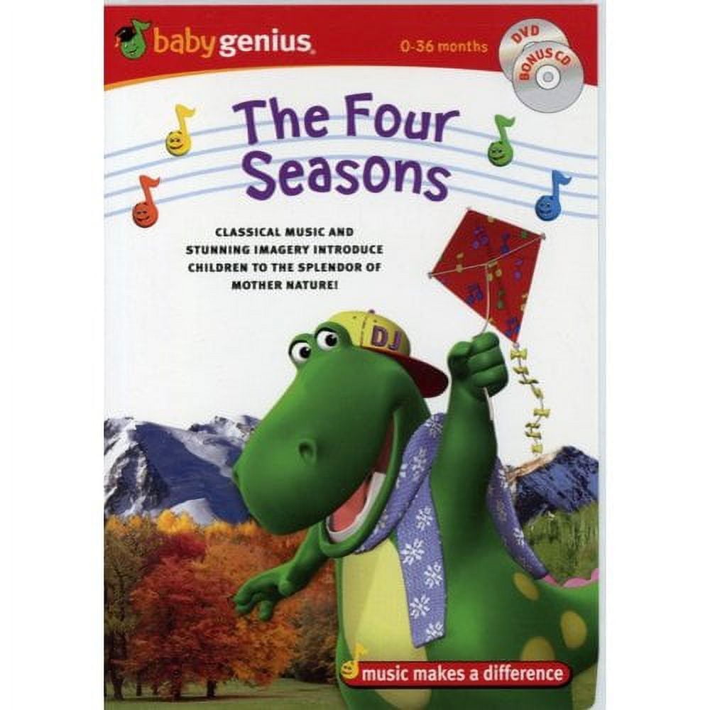 Baby Genius The Four Seasons w/bonus Music CD DVD - Walmart.com