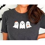 Baby Ghosts Halloween Shirt Spooky Season Outfit Cute Ghosts TShirt Boo ...