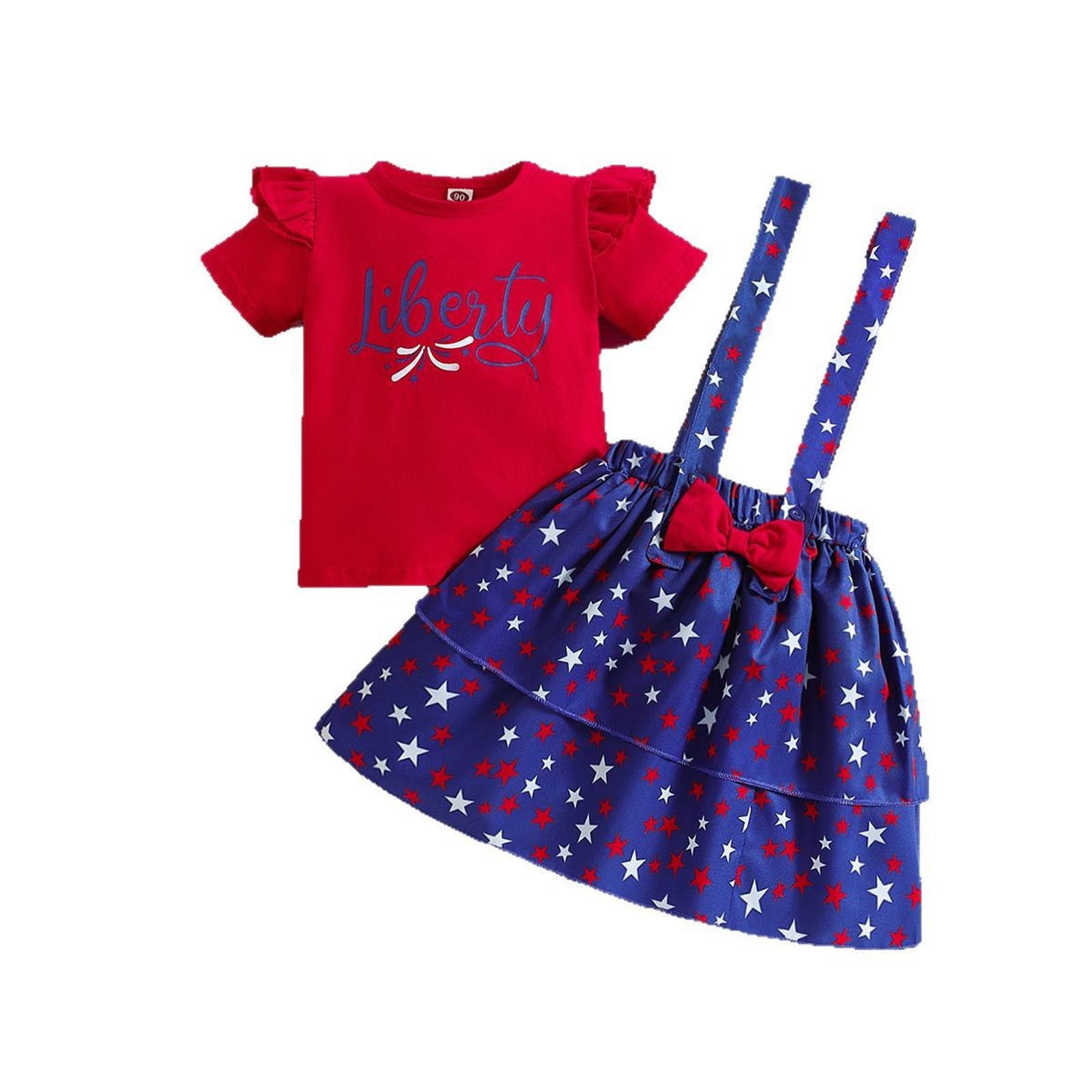 Baby Girl 4th Of July Outfit Dresses Cute Outfits for Girls American ...