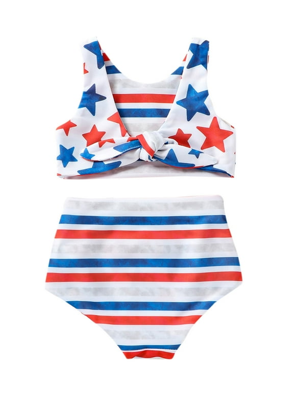 Girls Patriotic Swimsuit