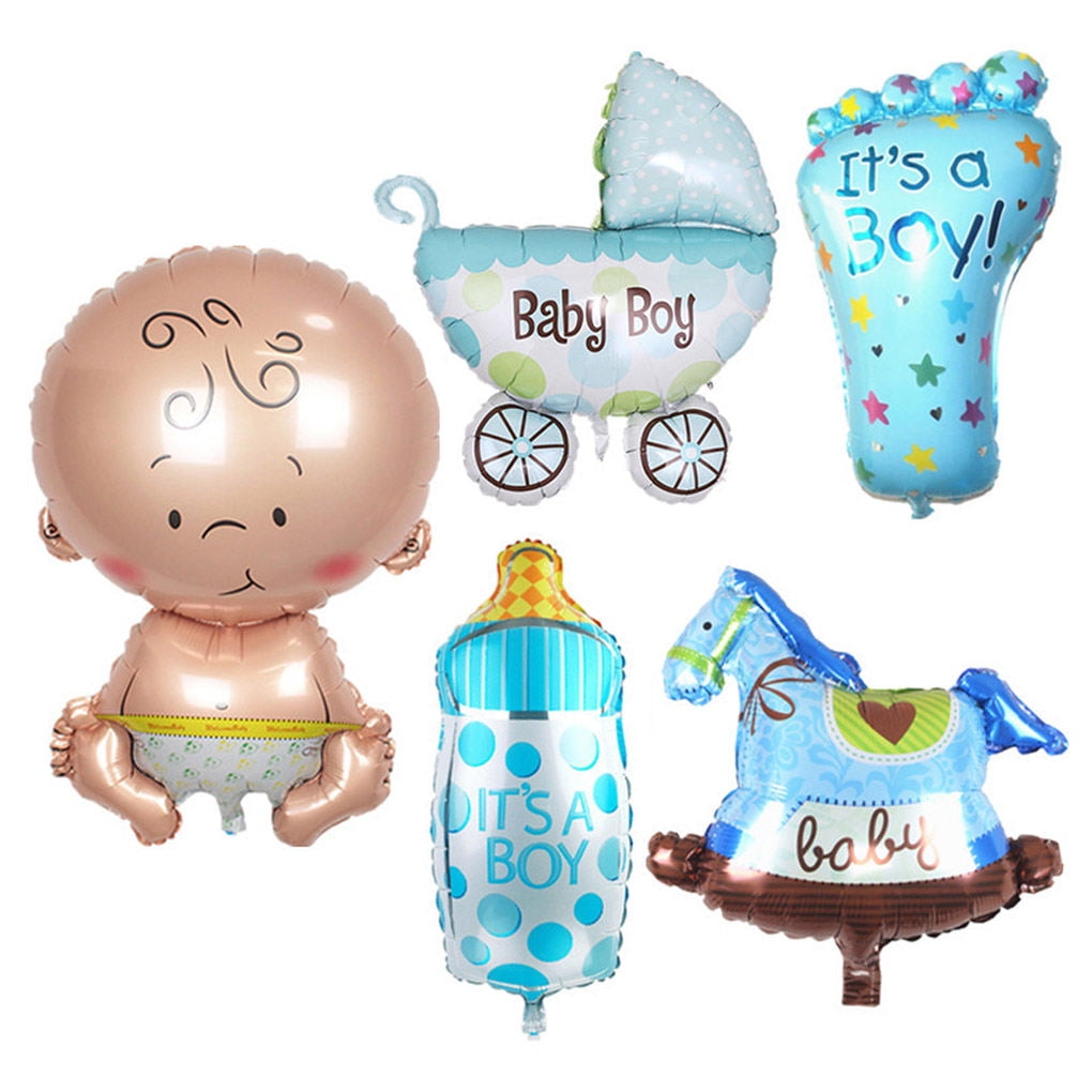 Baby Girl Birthday Inflatable Balloons, 17.72 x 11.81 inch Milk Bottle ...