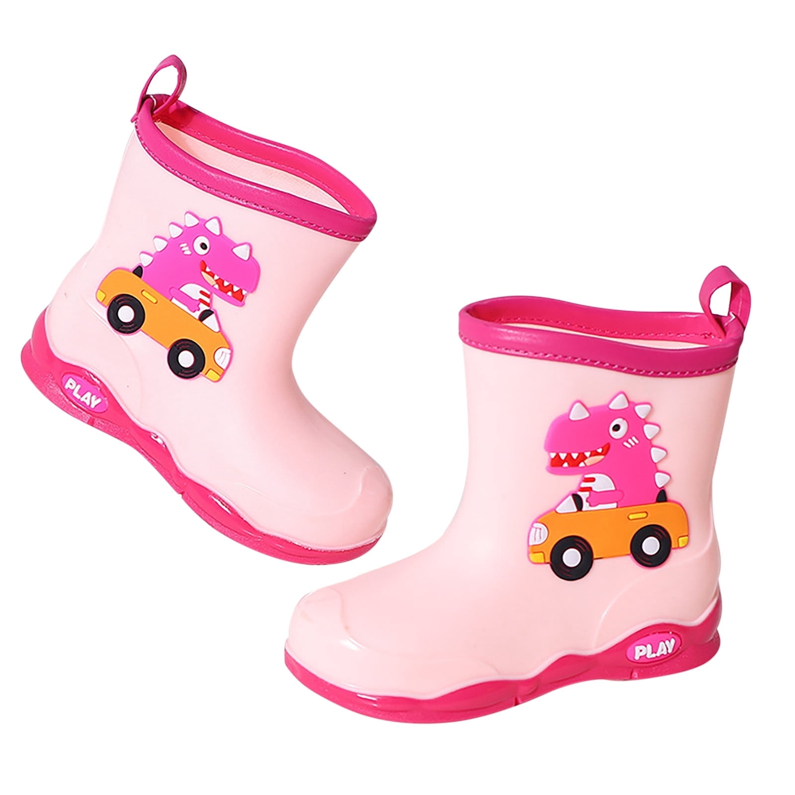 Baby Girl Boots Pvc Rubber Water Classic Rainboots Rain Boots Kids ...