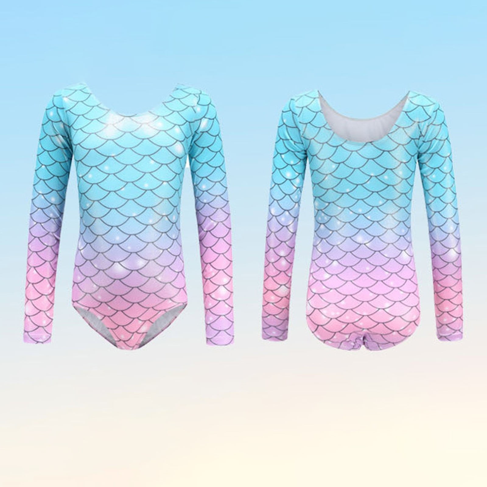 Baby Girl Bubble Romper Kids Toddler Girls Long Sleeve Leotard with ...