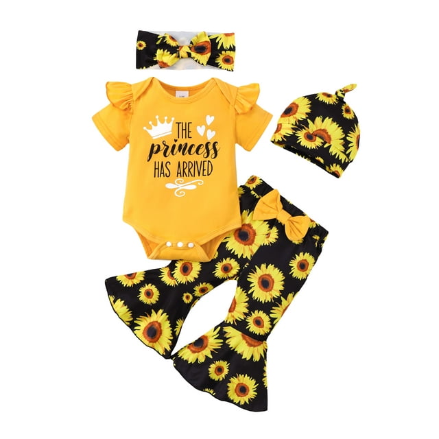 Baby Girl Clothes 12 18 Months Baby Girl Outfits Infant Summer Spring Clothing Short Sleeve ...