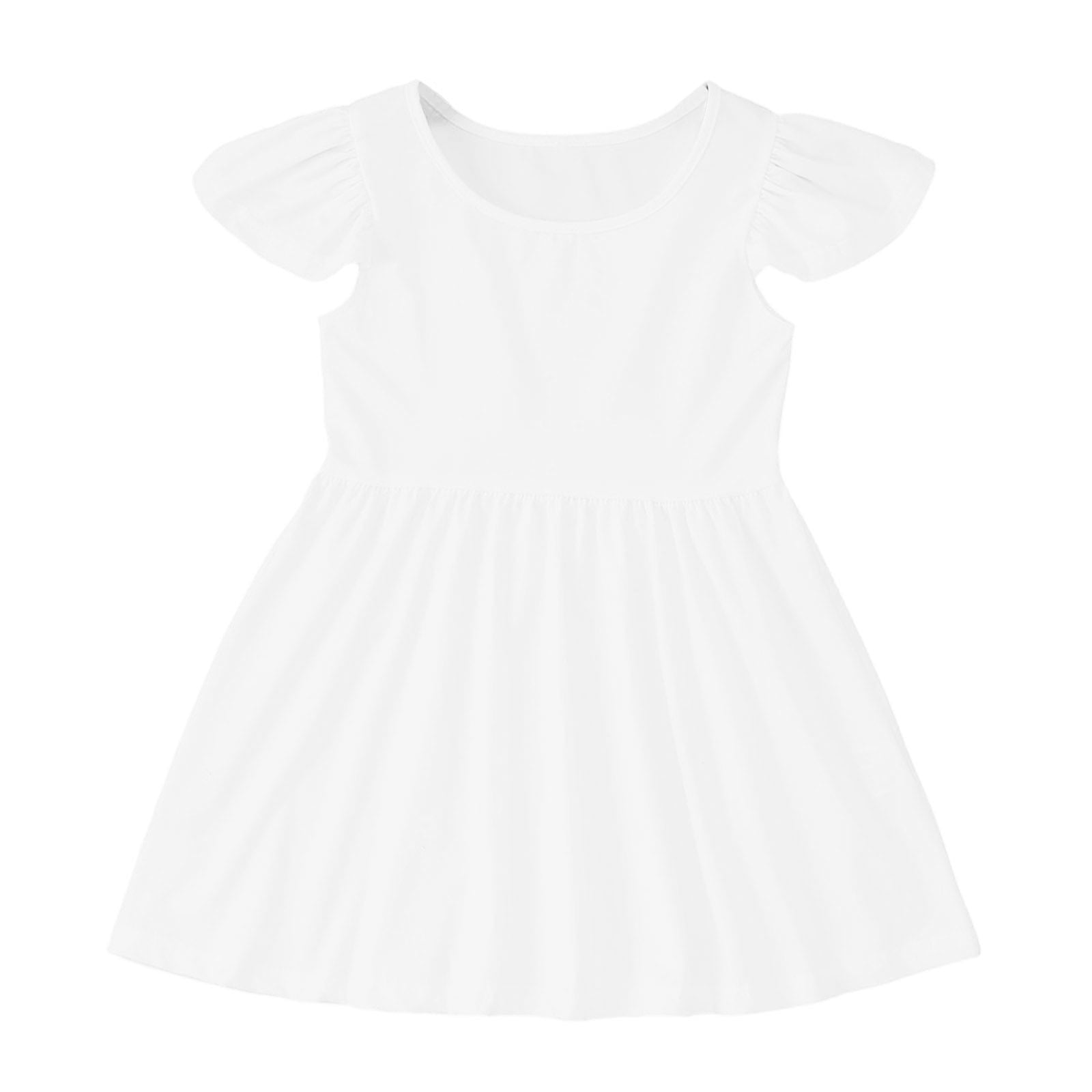 Baby Girl Clothes 5-6 Summer Summer Floral Dress Tie Dye Sundress Girls ...