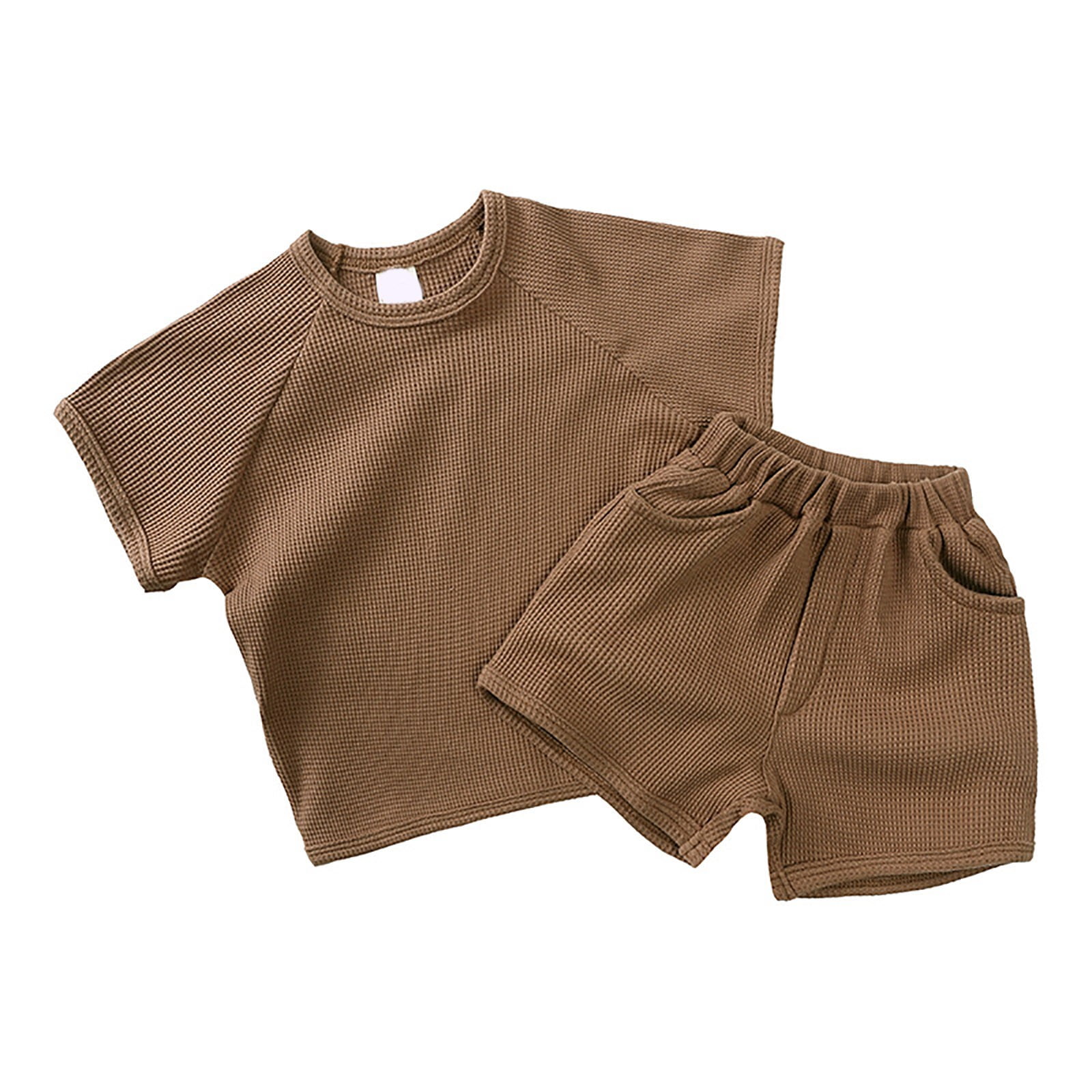 Baby Girl Clothes Kids Short Sleeve Tops and Shorts Toddler Girl Summer ...