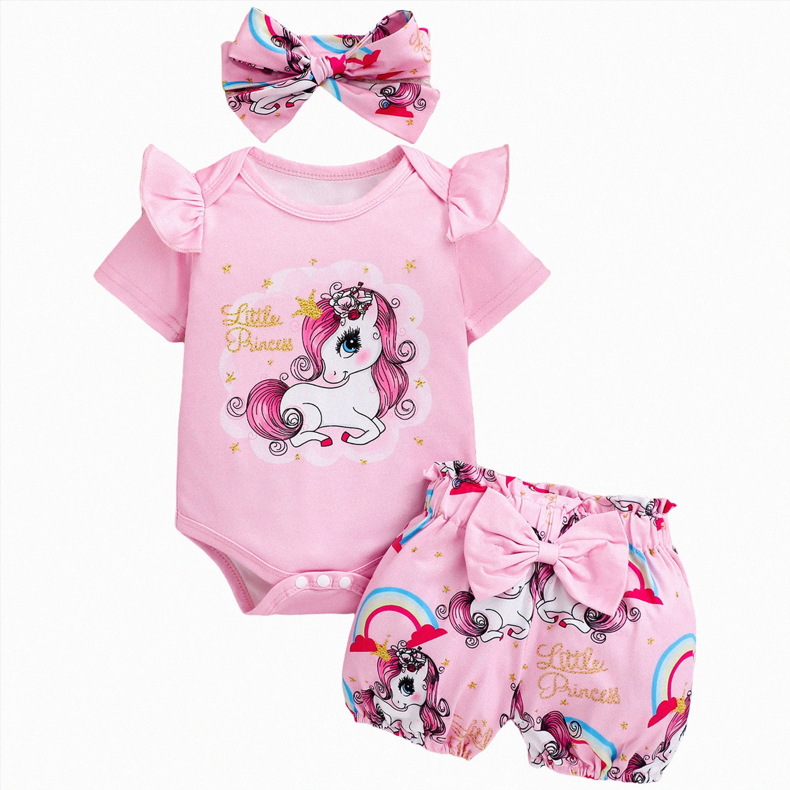 Baby Girl Clothes Outfit Newborn Going Home Outfit Little Princess ...