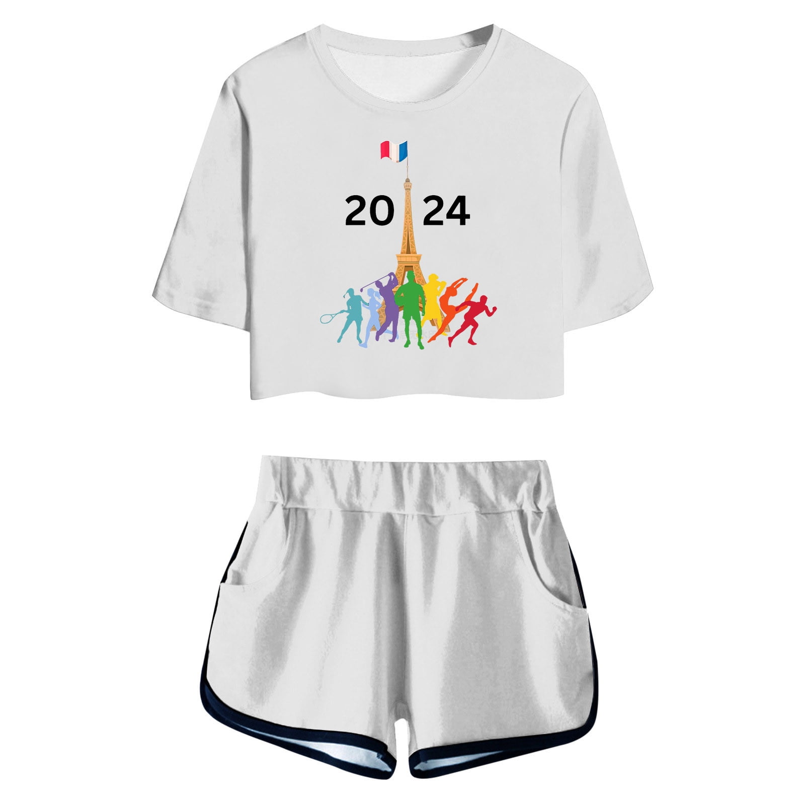 Baby Girl Clothes Outfits Summer For Teen Kids Girls Child Short Sleeve ...