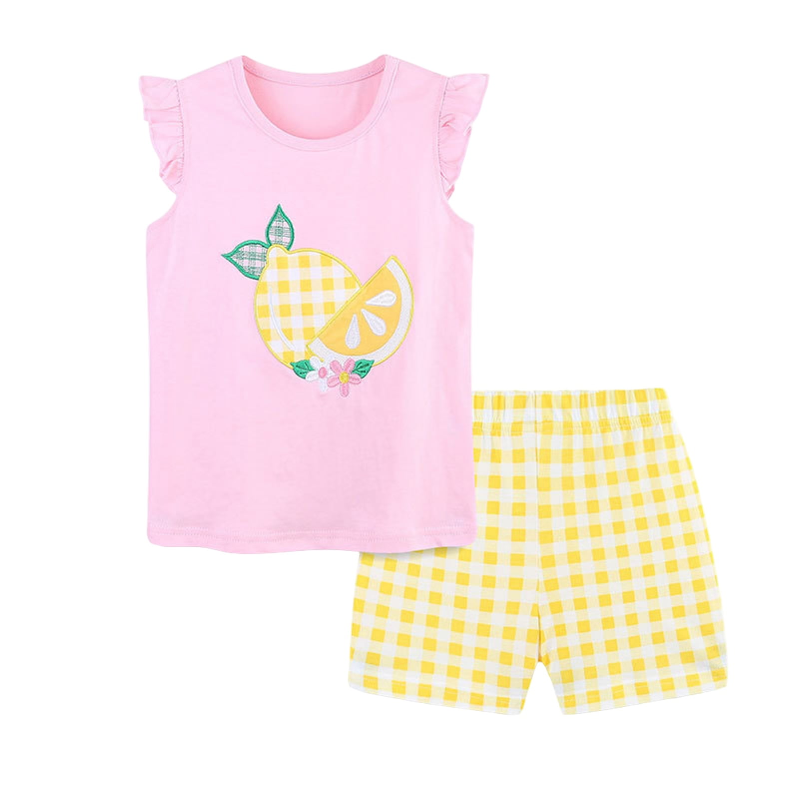 Baby Girl Clothes Toddler Girl Summer Outfits Shirts Tops Shorts Set ...