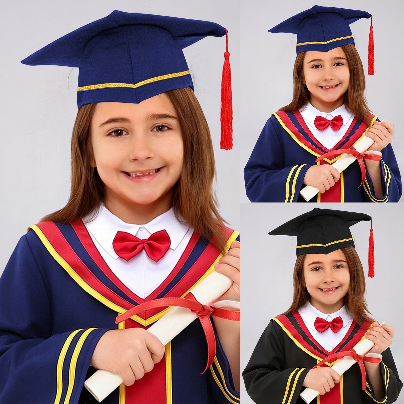 Baby Girl Clothes Toddler Preschool Graduation Gown and Cap Celebration ...