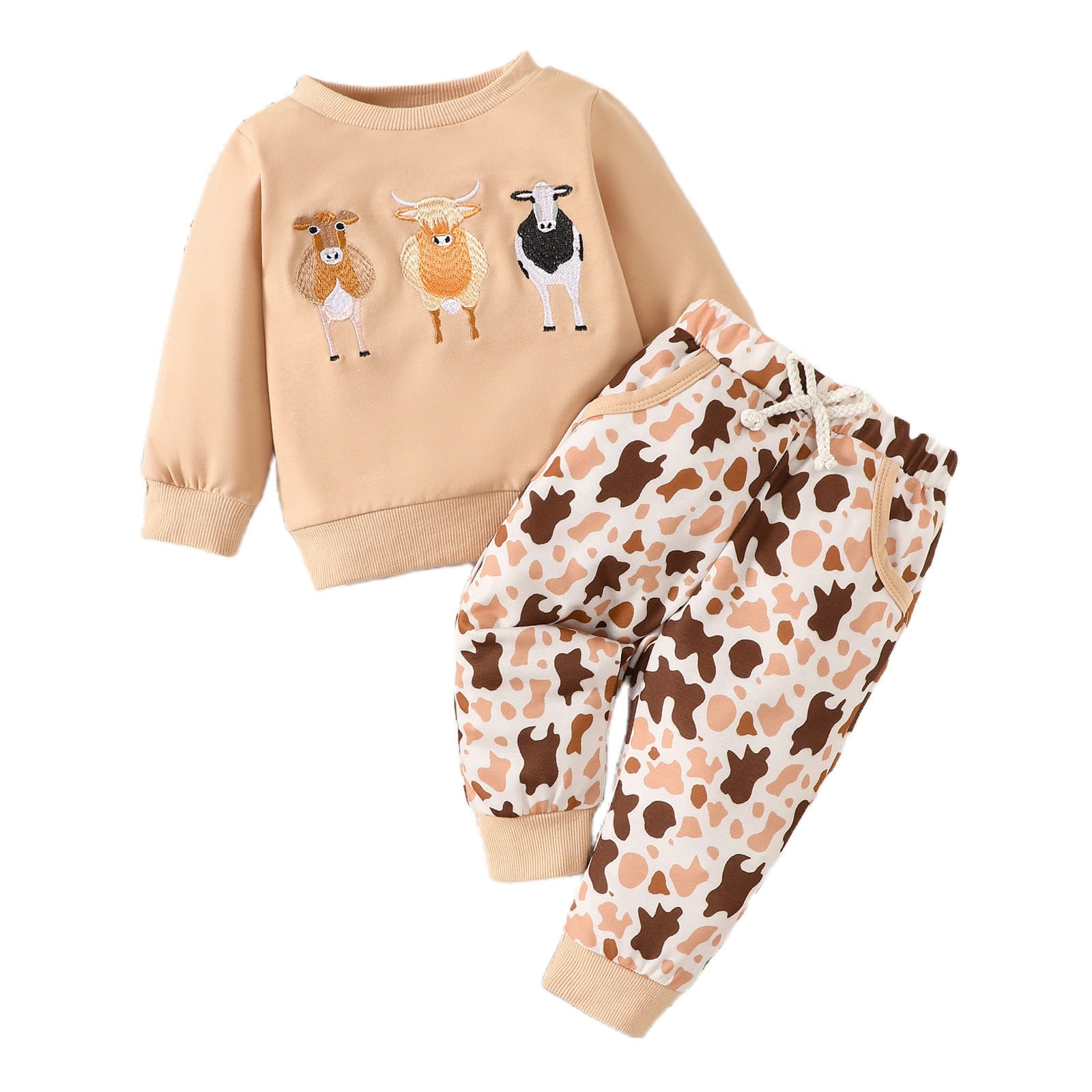 Baby Girl Clothes Toddler Summer Boys Girls Long Sleeve Embroider T ...