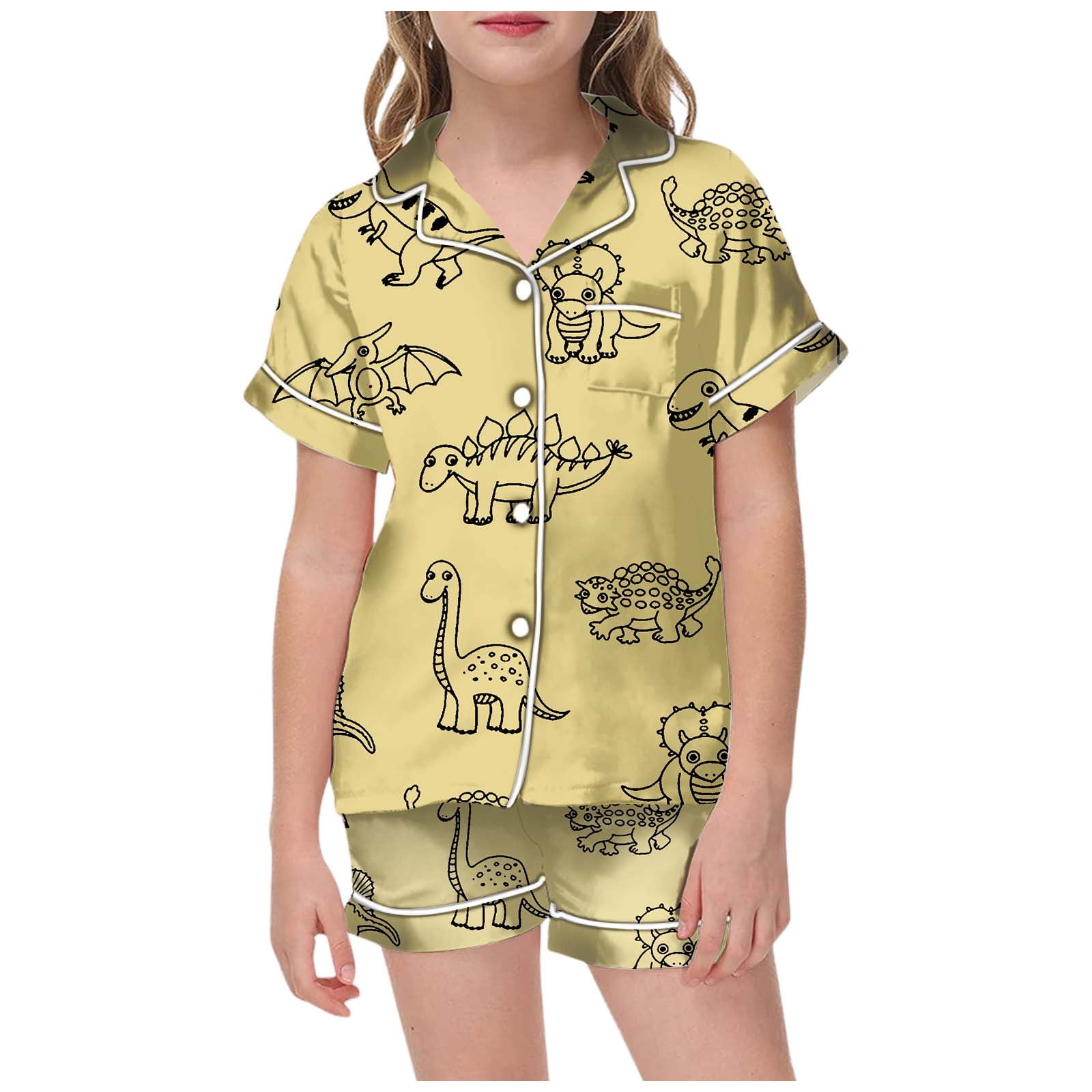 Baby Girl Clothes Toddler Summer Kid DIY Painted Homewear Set Colouring ...