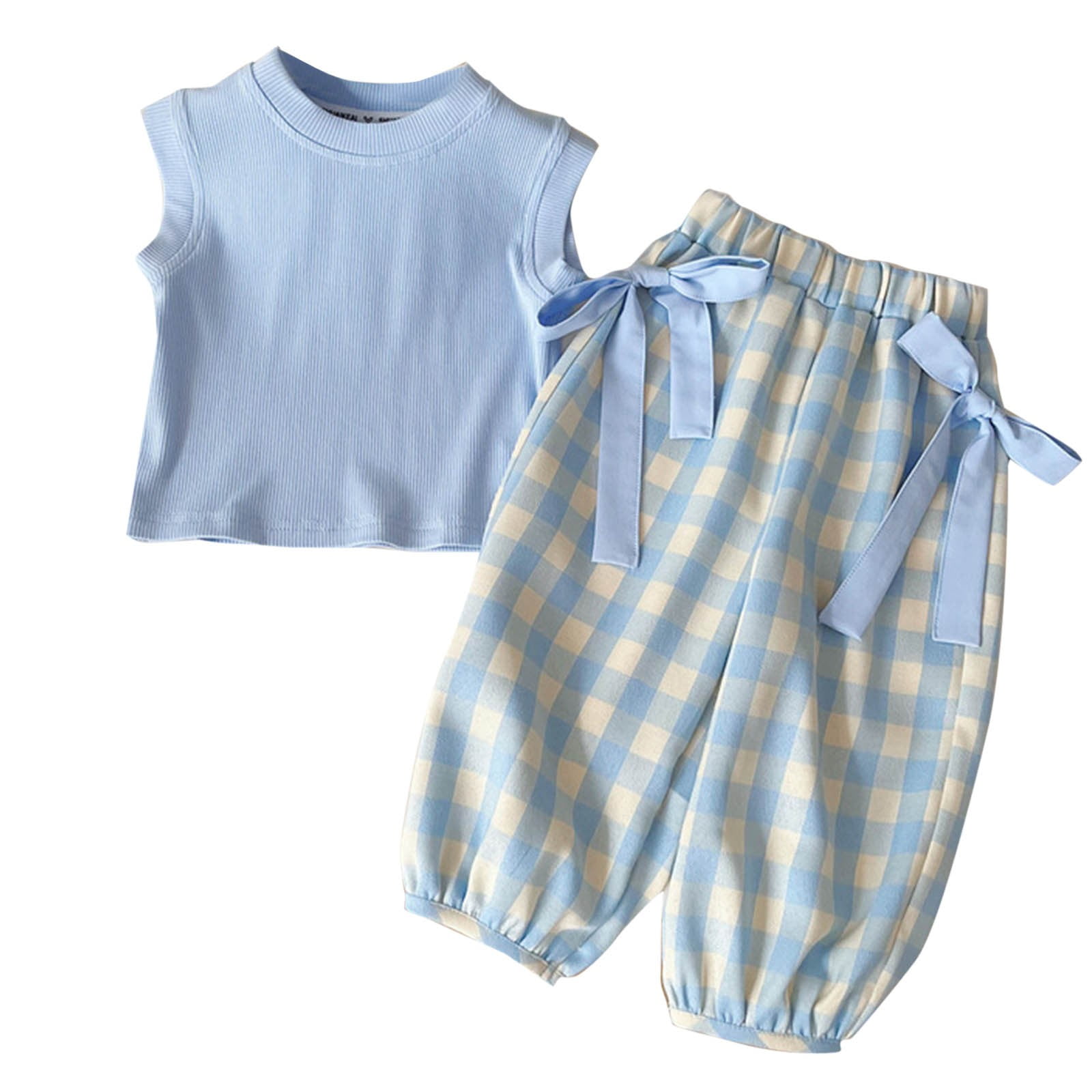 Baby Girl Cotton Clothes Infant Outfits for Girls, Girls' Summer Round ...