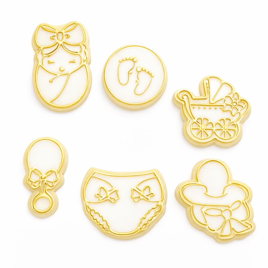Baby Girl Cutter and Stamp Bundle 14 PC - Walmart.com
