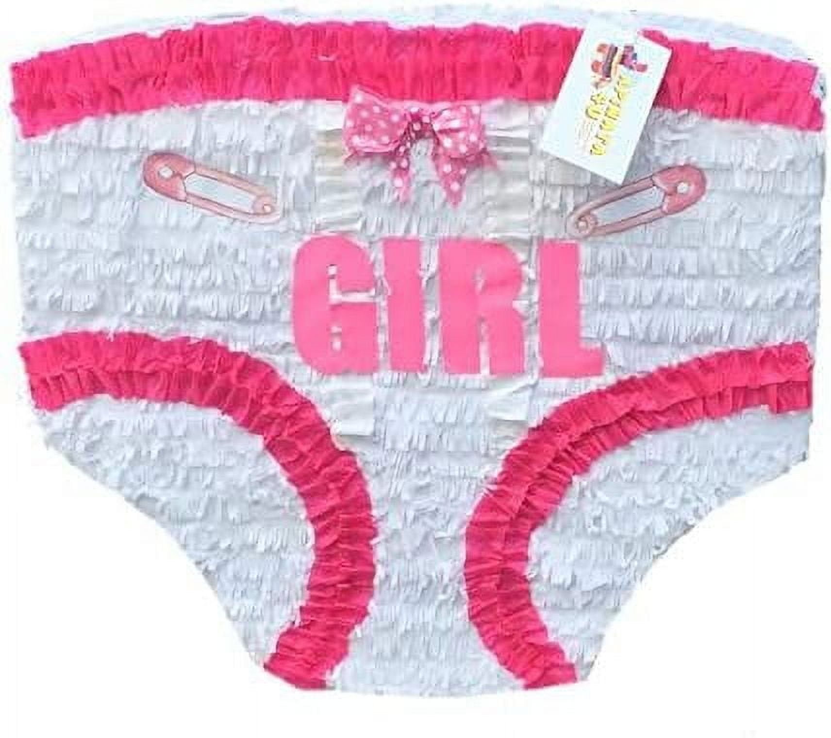 Baby Girl Diaper Pinata Baby Shower Party! - Walmart.com