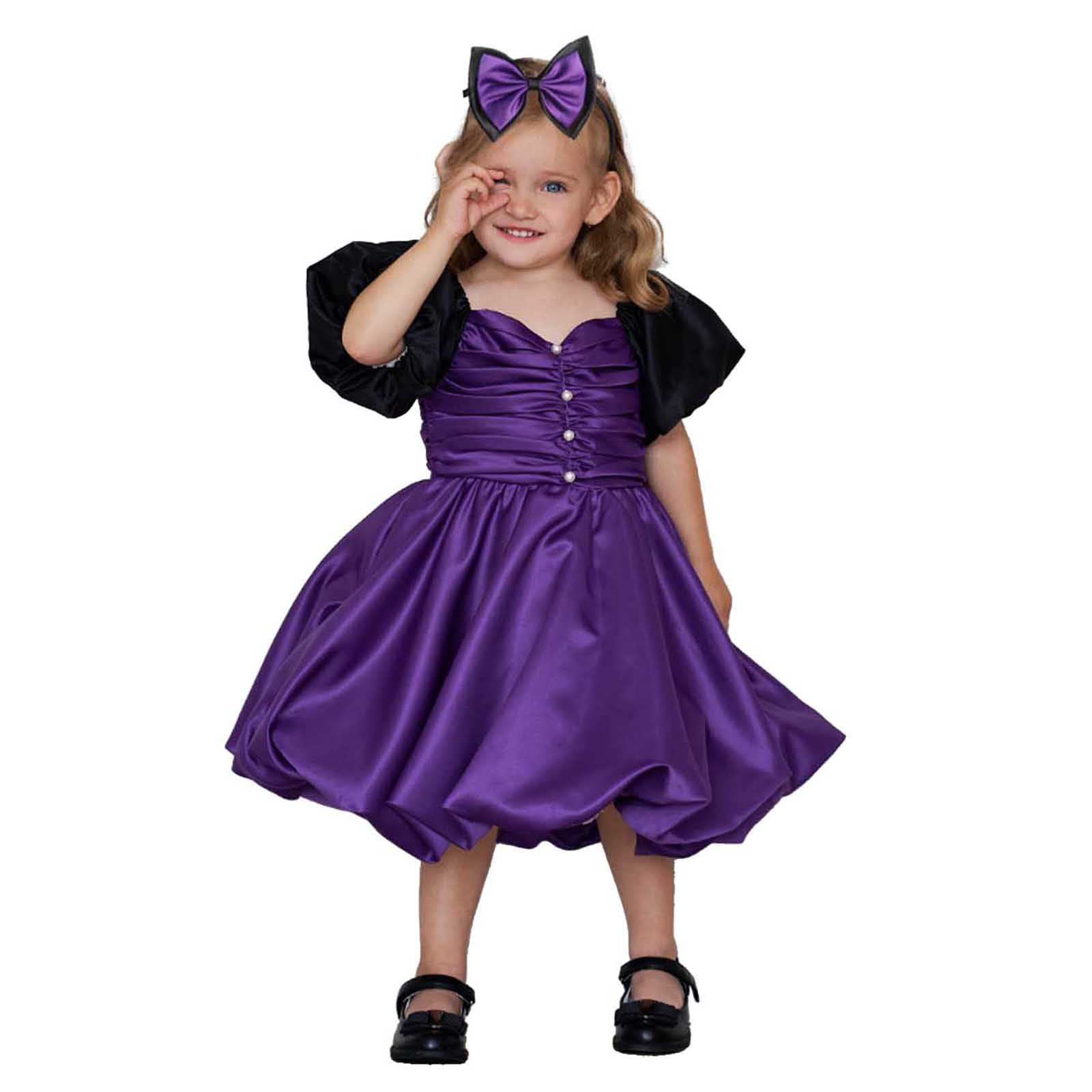 Baby Girl Dress Toddler Kids Girls Halloween Pageant Dress Color Block ...