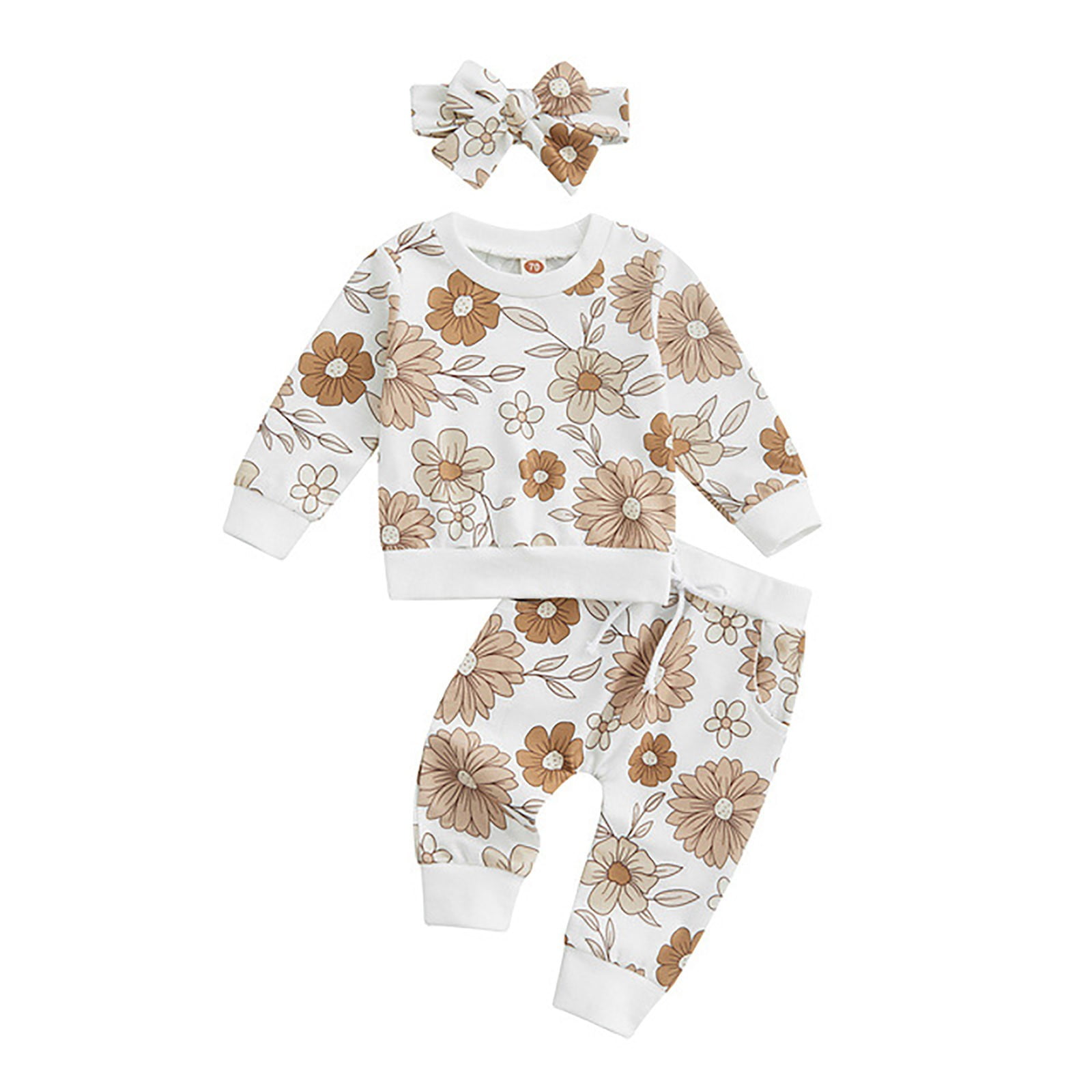 Baby Girl Fall Outfits Fall Clothes For Baby Girl 3Pcs Baby Girl ...