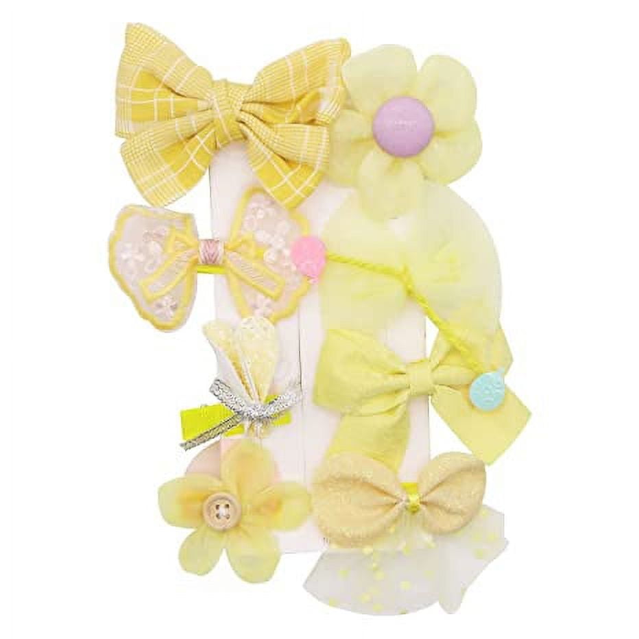 Baby Girl Hair Clips Fully Lined Non Slip Hair Accessories Set for ...