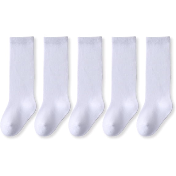Baby Girl Knee High Socks - Seamless Cotton Baby Socks for Infants ...