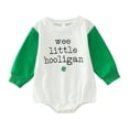 Baby Girl Outfit Cute Romper Long Sleeve St. Patrick'S Crewneck Letter ...