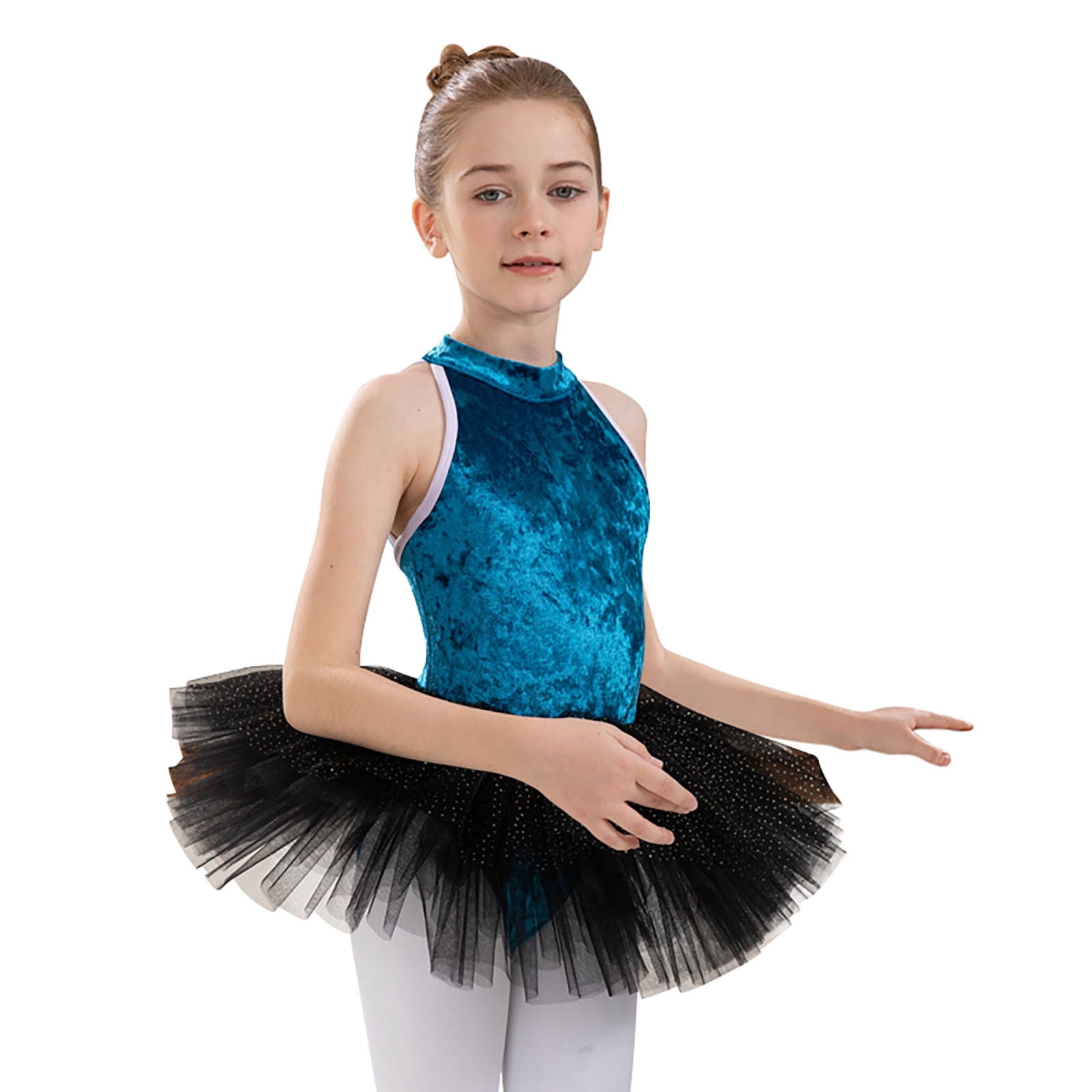 Baby Girl Outfit Ruffle Girls' Summer Training Dress Performance Dress ...