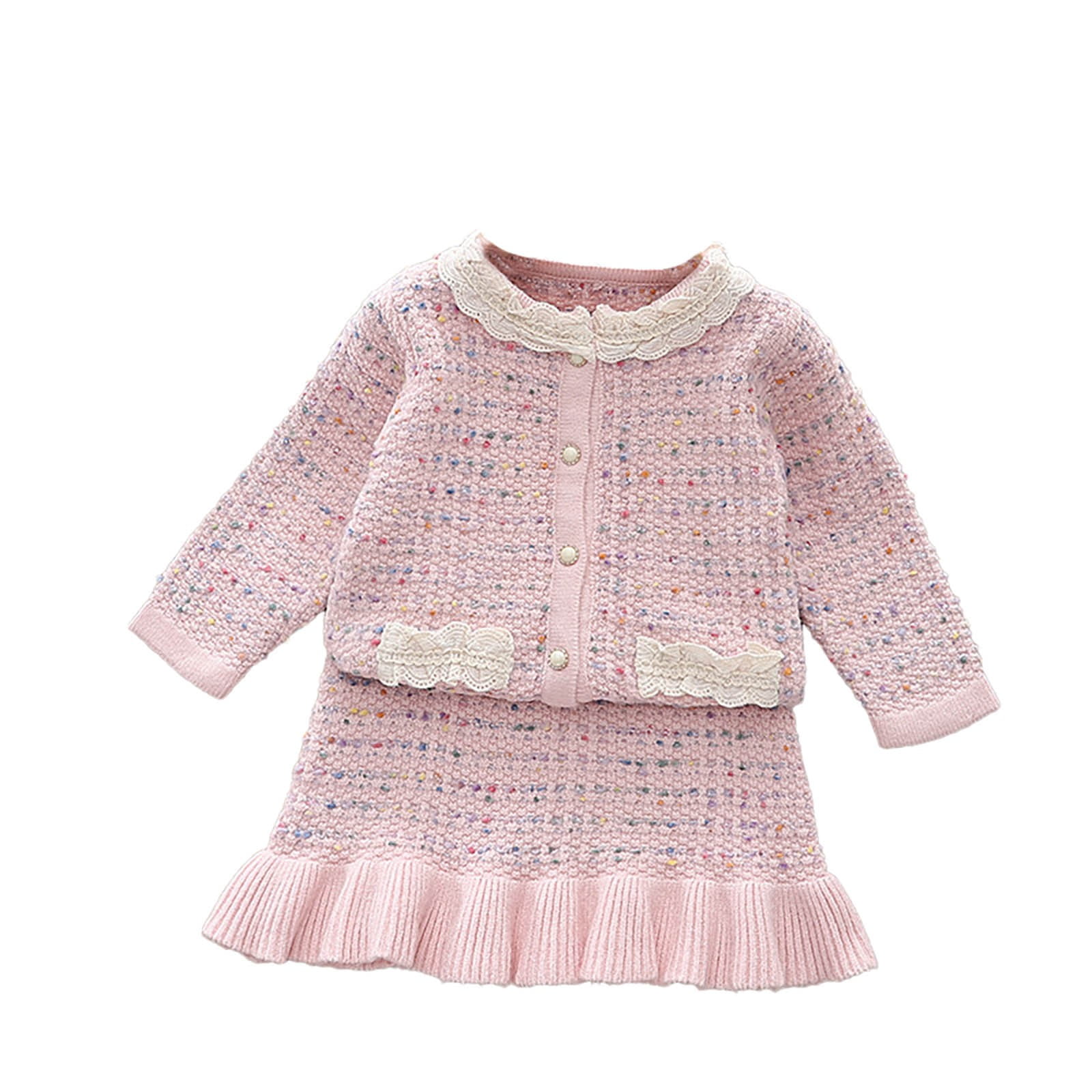 Baby Girl Outfits Autumn Winter Long Sleeve Cardigan Warm Fashion ...