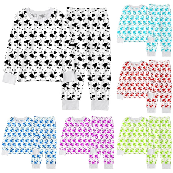 Baby Girl Outfits Kids Christmas Diy Print Flannel Long Sleeve Top and ...