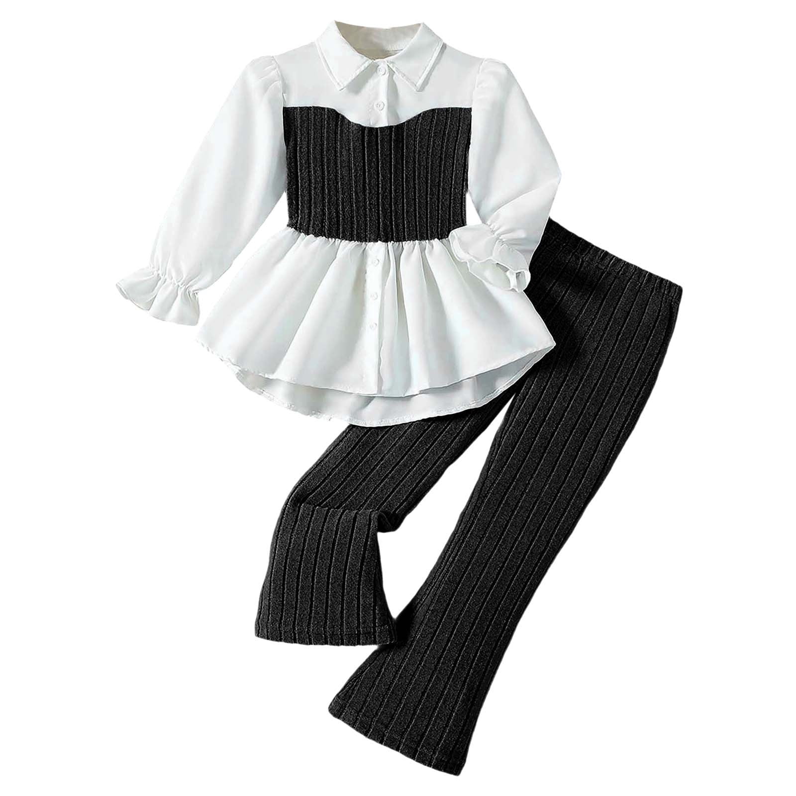 Baby Girl Outfits Kids Toddler Girls Fall Outfits Long Sleeve ...